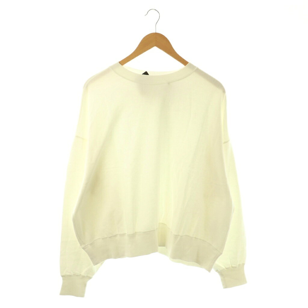 【中古】レミレリーフ REMI RELIEF SWEAT P/O プルオーバー スウェット トレーナー F ホワイト /ES ■OS レディース 【ベクトル 古着】 260327ブランドレミレリーフ REMI RELIEF表記サイズF実寸サ...
