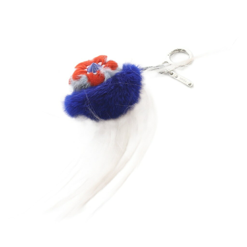 【中古】フェンディ FENDI バッグバグズ チャーム キーホルダー 青 ブルー ピンク /SR ■OH レディース 【ベクトル 古着】 260408ブランドフェンディ FENDI表記サイズ実寸サイズをご参照ください。実寸サイズ全長×15c...