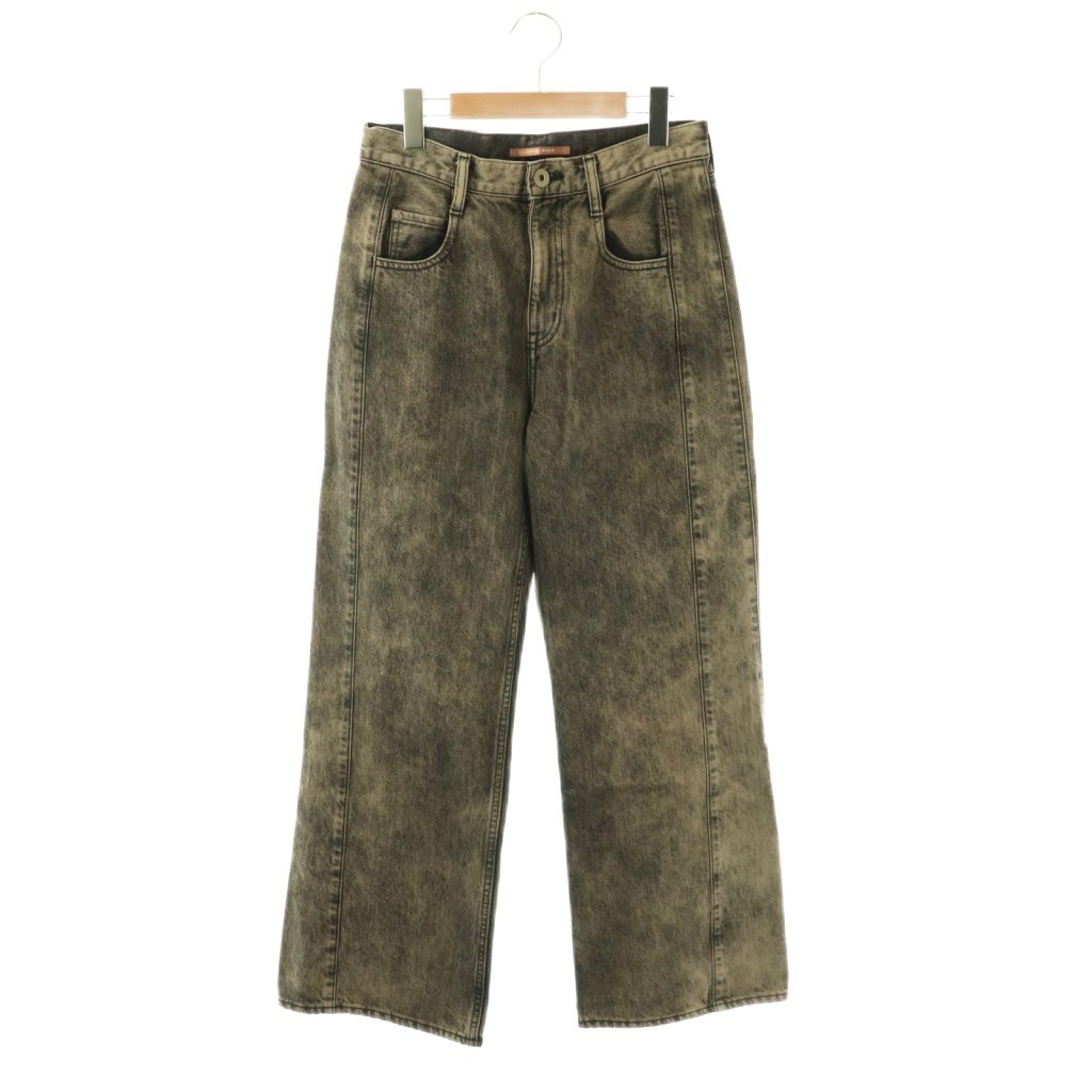 【中古】パブリックトウキョウ PUBLIC TOKYO 24SS PUBLIC DENIM BLACKMULTI RELAX パンツ デニム ジーンズ 3-R チャコール ブラウン /CX ■OS レディース 【ベクトル 古着】 26033...