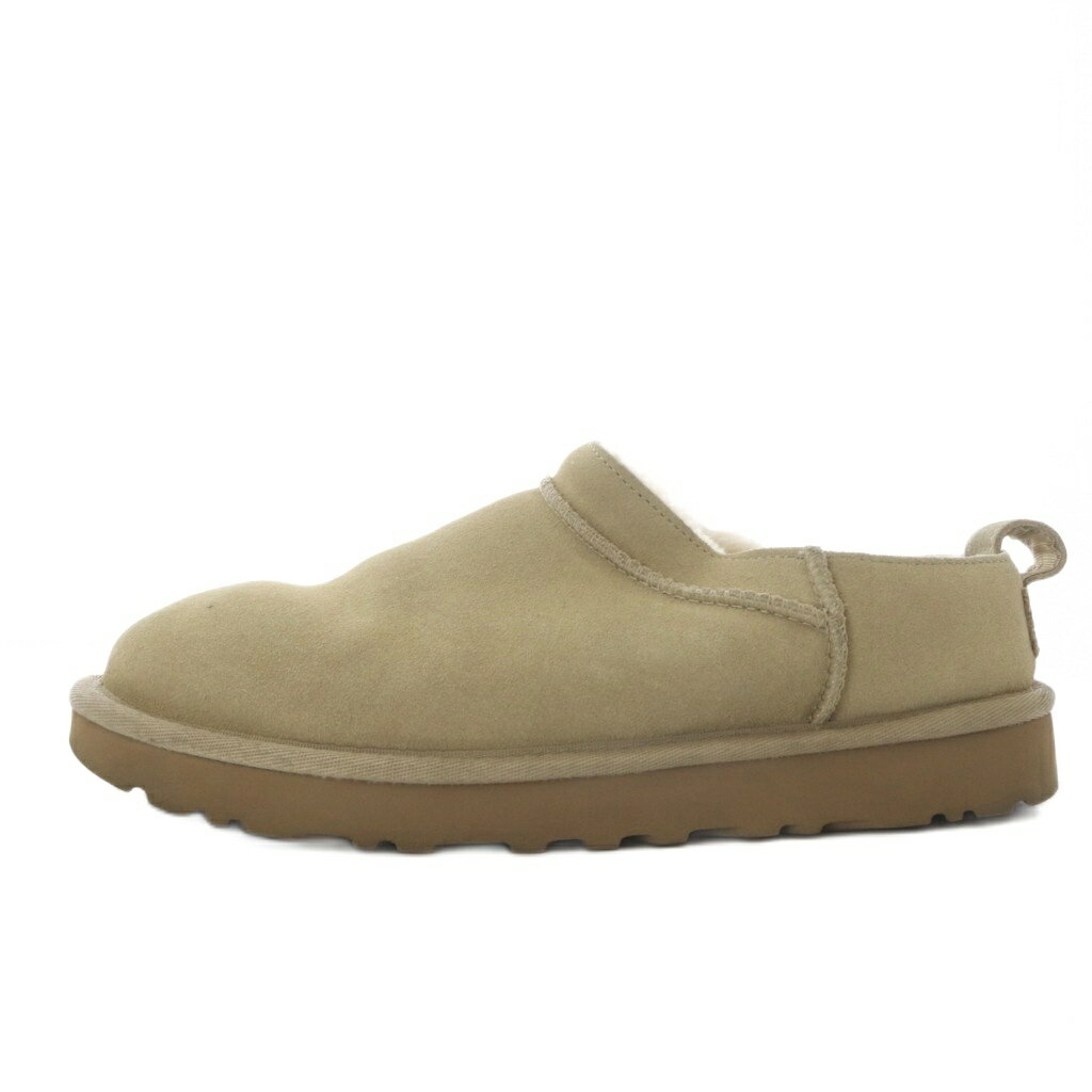 【中古】アグ オーストラリア UGG australia W CLASSIC MICRO ボアシューズ スリッポン スエード US7 サンド 1173891 /YO22 レディース 【ベクトル 古着】 260407ブランドアグ オーストラリ...