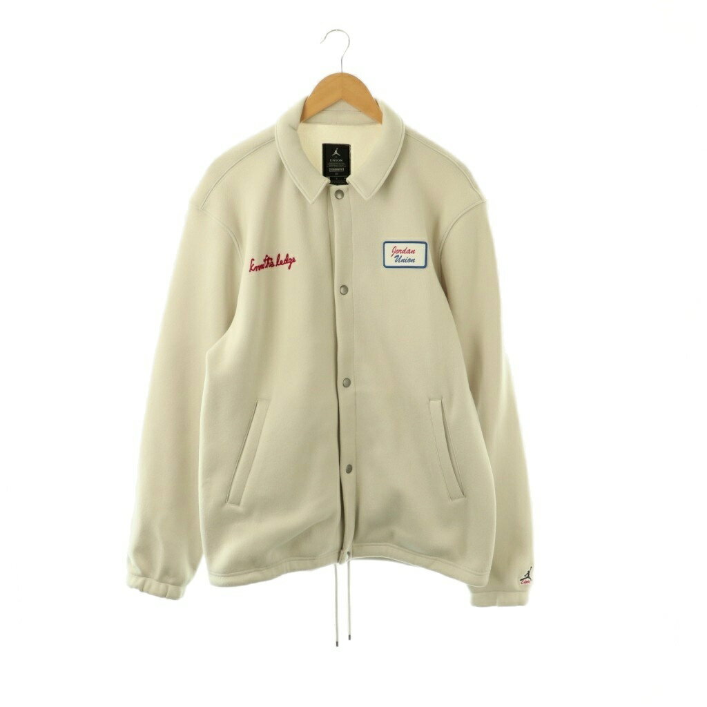 【中古】ナイキ NIKE × UNION LA COACHES JACKET コーチジャケット シャツブルゾン L オフホワイト /DF ■OS メンズ 【ベクトル 古着】 260427ブランドナイキ NIKE表記サイズL実寸サイズ肩幅：5...
