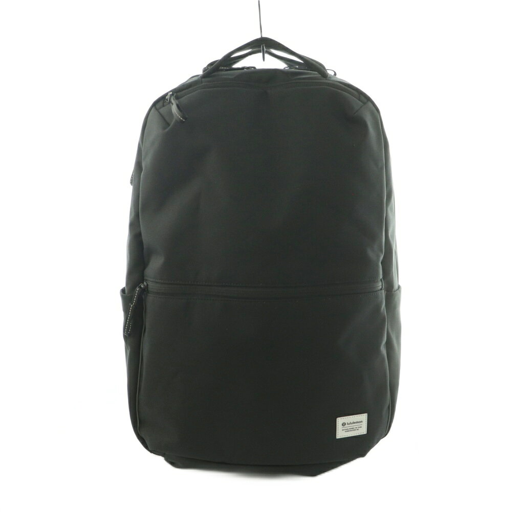 【中古】ルルレモン lululemon Double Zip Backpack バックパック リュックサック O/S 黒 LU9CM5S /MI ■OS ■SH レディース 【ベクトル 古着】 260520ブランドルルレモン lululem...