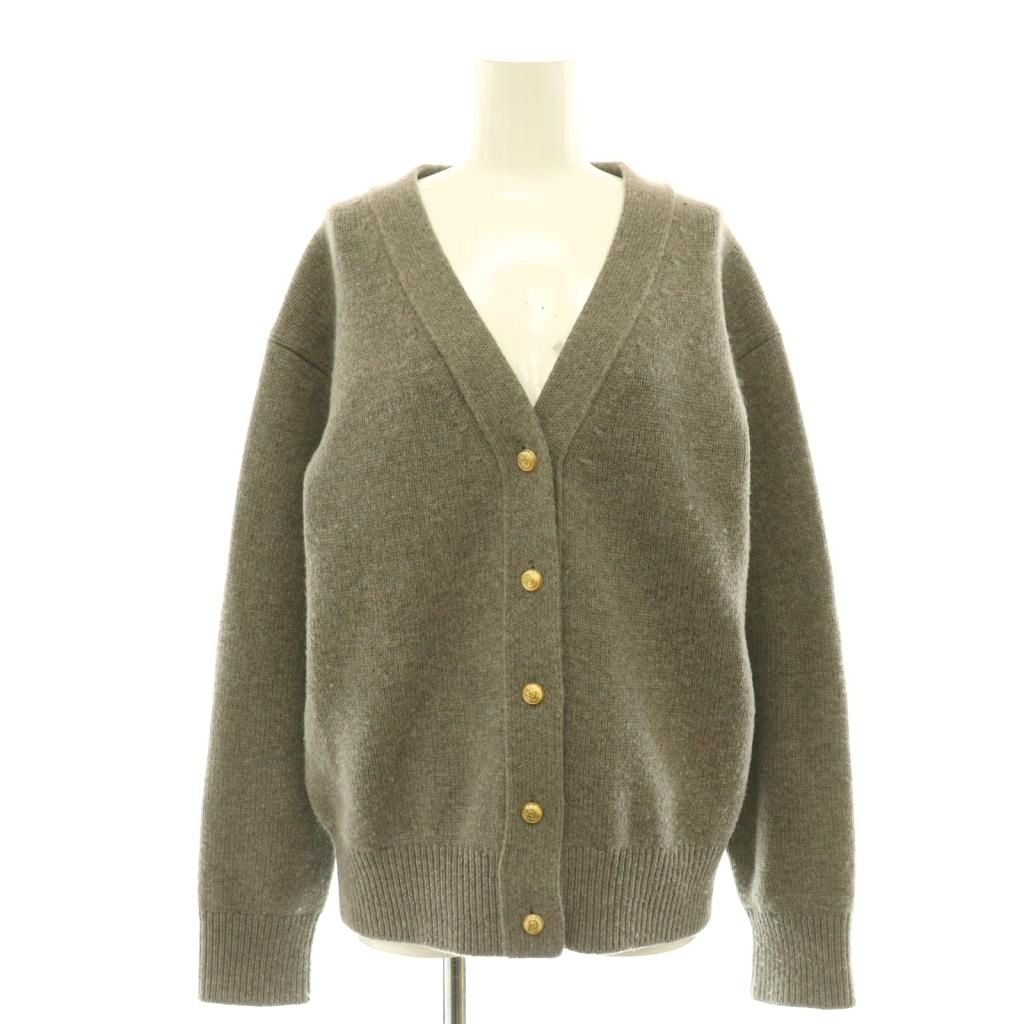 【中古】ドゥーズィエムクラス DEUXIEME CLASSE 24AW Conventional カーディガン ニット 長袖 グレー /HK ■OS ■SH レディース 【ベクトル 古着】 260528ブランドドゥーズィエムクラス DEUX...