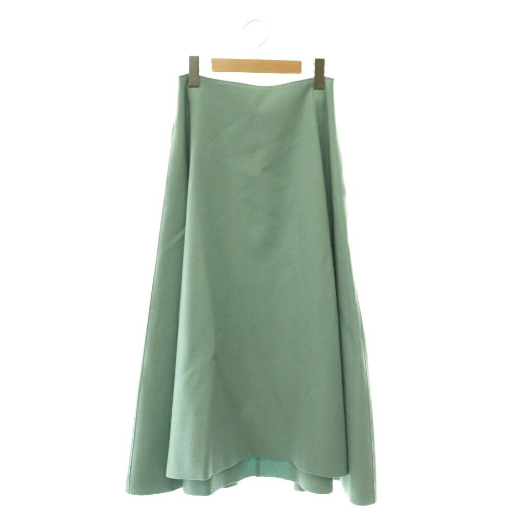 【中古】プラージュ Plage Melton Midi スカート フレア ロング 38 ライトブルー /HK ■OS レディース 【ベクトル 古着】 260609ブランドプラージュ Plage表記サイズ38実寸サイズウエスト：66cm　ヒッ...