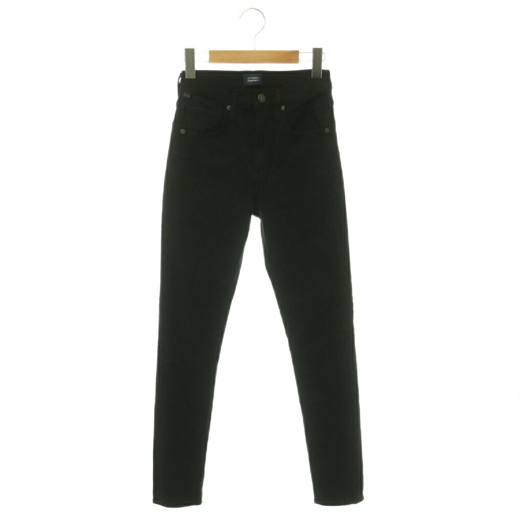 【中古】シチズン オブ ヒューマニティー CITIZENS OF HUMANITY SLOANE スキニー デニムパンツ ジーンズ 23 黒 ブラック /CX ■OS レディース 【ベクトル 古着】 260626ブランドシチズン オブ ヒュ...