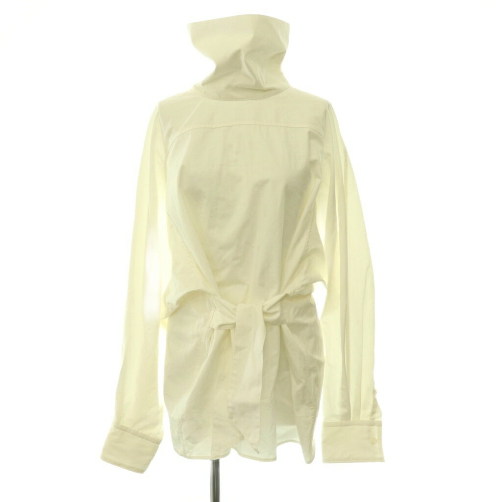 【中古】未使用品 エアー AEHRR Draping Yoke Raglan Sleeve Pullover Turtle Shirt シャツ タートルネック M マシュマロホワイト /ES ■OS ■SH レディース 【ベクトル 古着】 ...