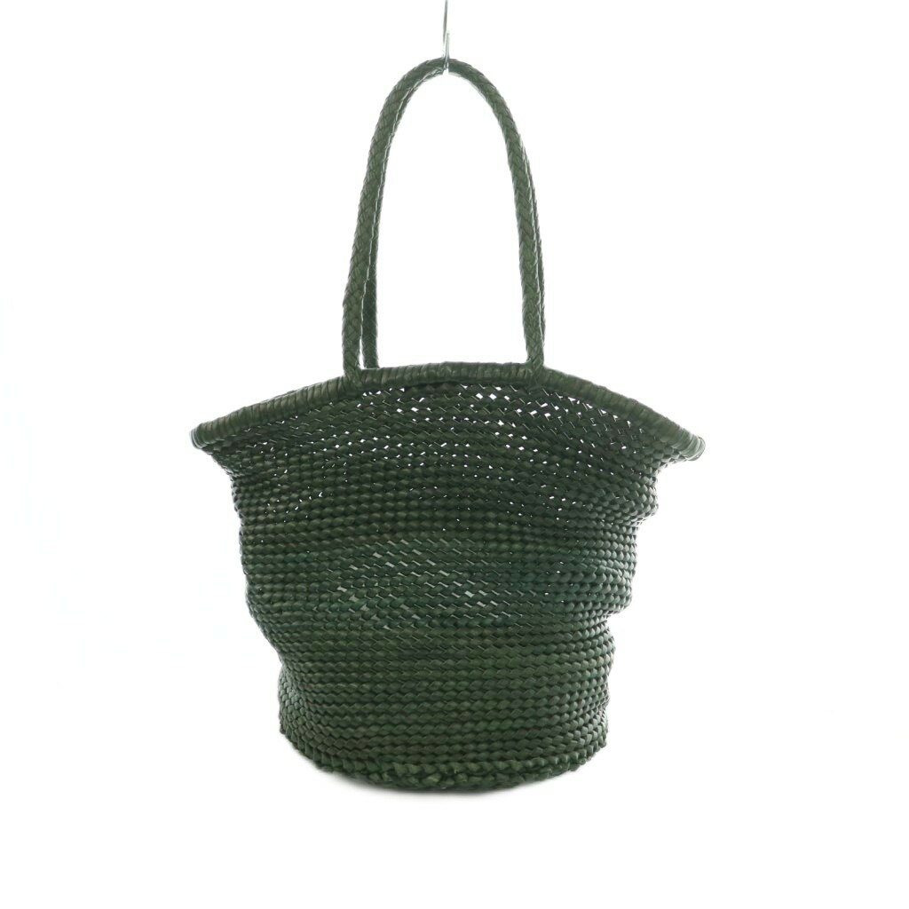 【中古】ドラゴン DRAGON CHAIN BUCKET バケツ型バッグ ハンドバッグ レザー 緑 グリーン /MI ■OS レディース 【ベクトル 古着】 260612ブランドドラゴン DRAGON表記サイズ表記なし実寸サイズ持ち手の長さ...