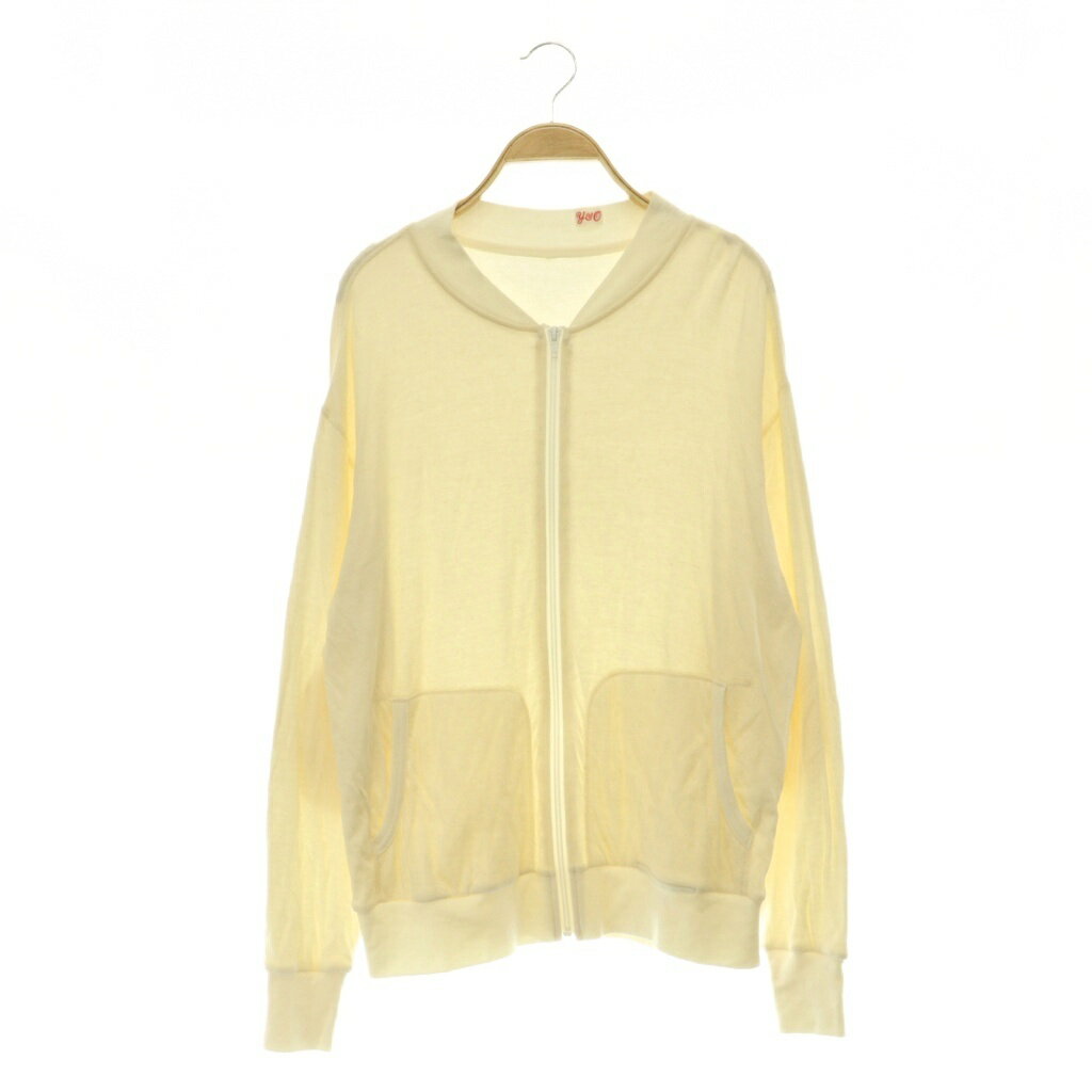 【中古】ヤングアンドオルセン YOUNG & OLSEN 25AW C/CA DUOFOLD ZIP CARDIGAN カーディガン ニット 長袖 カシミア混 4 アイボリー /MY ■OS メンズ 【ベクトル 古着】 260622ブランド...
