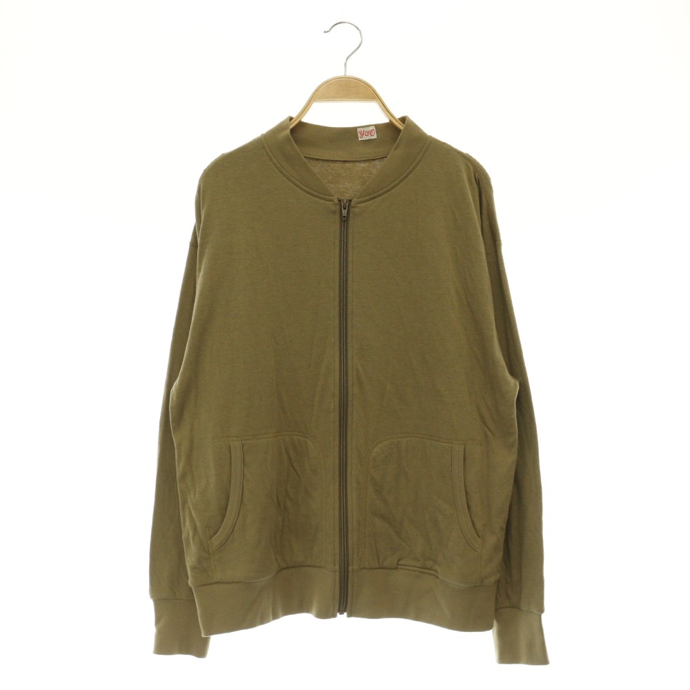 【中古】ヤングアンドオルセン YOUNG & OLSEN 25AW C/CA DUOFOLD ZIP CARDIGAN カーディガン ニット 長袖 カシミア混 4 カーキ /MY ■OS メンズ 【ベクトル 古着】 260622ブランドヤン...