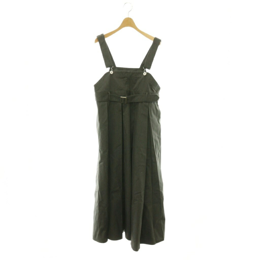 【中古】未使用品 アメリヴィンテージ Ameri VINTAGE ×Dickies 26SS PLEATS DRESS ワンピース ロング プリーツ S グレー /HK ■OS レディース 【ベクトル 古着】 260701ブランドアメリヴィ...