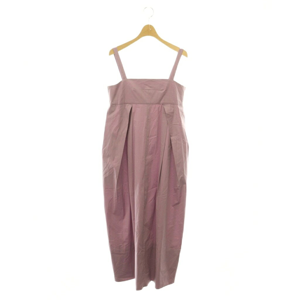 【中古】サヤカデイヴィス SAYAKA DAVIS コットン ダーツロングドレス ワンピース for tomorrowland ノースリーブ 2 紫 パープル /CX ■OS レディース 【ベクトル 古着】 260722ブランドサヤカデイヴ...