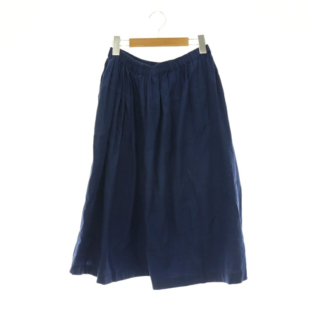 【中古】トリココムデギャルソン tricot COMME des GARCONS TK-S025 AD2012 イージースカート ギャザー ネイビー /HK ■OS レディース 【ベクトル 古着】 260723ブランドトリココムデギャルソン...
