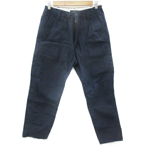 【中古】レイジブルー RAGEBLUE ベイカーパンツ テーパードパンツ 七分丈 M ネイビー 紺 /YM19 メンズ 【ベクトル 古着】 230627ブランドレイジブルー RAGEBLUE表記サイズM ※実寸サイズをご確認ください。実寸サ...