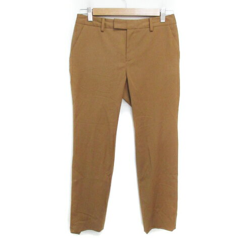 【中古】ユナイテッドアローズ UNITED ARROWS スラックスパンツ テーパードパンツ ロング丈 36 茶 ブラウン /FF8 レディース 【ベクトル 古着】 230823ブランドユナイテッドアローズ UNITED ARROWS表記サ...