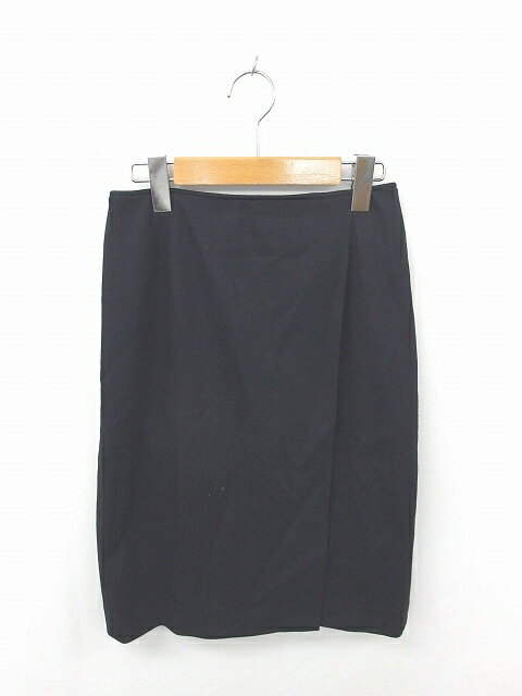【中古】ユナイテッドアローズ UNITED ARROWS スカート タイト ひざ丈 ウール 無地 シンプル 36 濃紺 ネイビー /TT43 レディース 【ベクトル 古着】 200217 ブランド古着ベクトルプレミアム店ブランドユナイテッド...