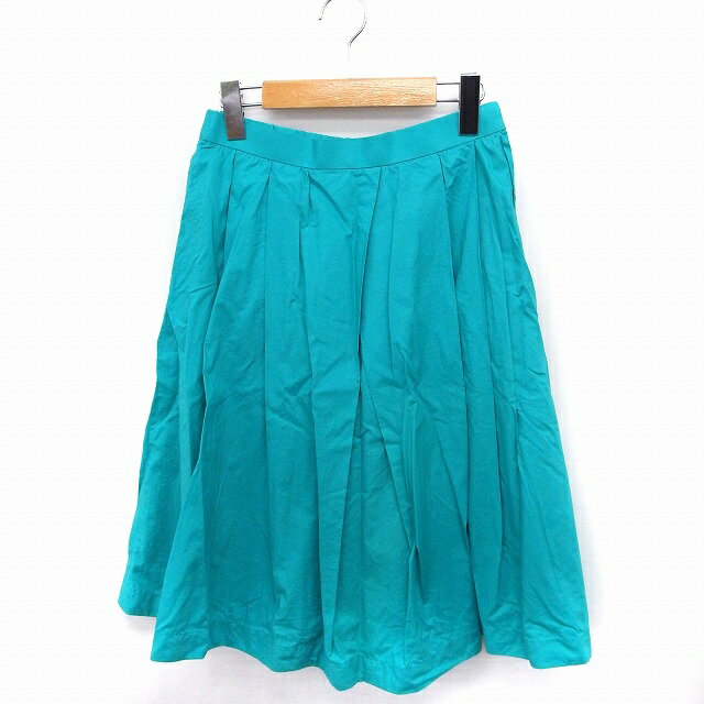 【中古】ガリャルダガランテ GALLARDAGALANTE スカート ギャザー ロング 無地 シンプル 綿 1 グリーン 緑 /FT4 レディース 【ベクトル 古着】 200620 ブランド古着ベクトルプレミアム店ブランドガリャルダガランテ...