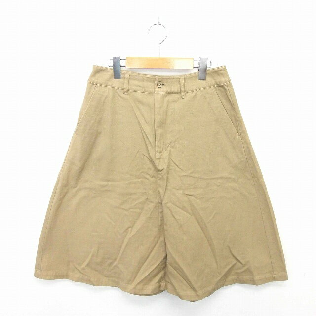 【中古】マリンフランセーズ LA MARINE FRANCAISE サンプル品 スカート 台形 ミモレ丈 ロング ジップフライ 茶 ベージュ /TT53 レディース 【ベクトル 古着】 200731 ブランド古着ベクトルプレミアム店ブランド...