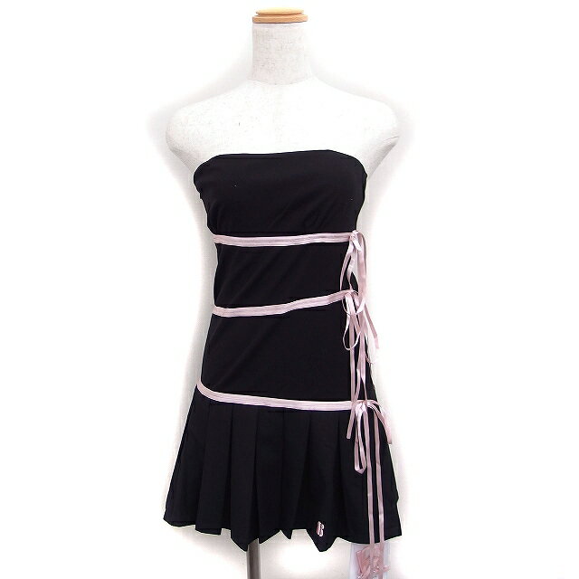 【中古】BSG by BEBESHYGIRL タグ付き ストラップレス リトル ブラック ドレス L ブラック 黒 /FT レディース 【ベクトル 古着】 260309表記サイズL実寸サイズ身幅：約34-40cm　総丈：約57cm　　素材本...