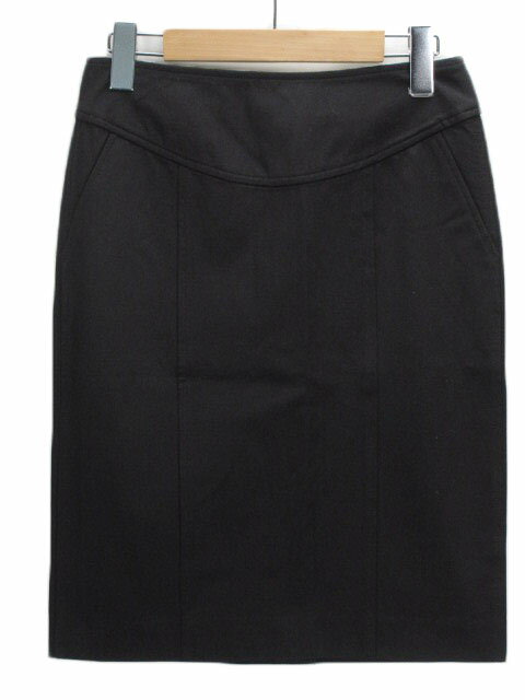 【中古】バナナリパブリック BANANA REPUBLIC スカート タイト ストレッチ スリット 0 黒 ブラック レディース 【ベクトル 古着】 220301ブランドバナナリパブリック BANANA REPUBLIC表記サイズ0（XSサ...