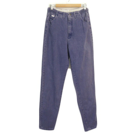 【中古】リー LEE ヴィンテージ パンツ ジーンズ デニム テーパード 紫 パープル メンズ 【ベクトル 古着】 230704ブランドリー LEE表記サイズケアタグの印字が薄れているため不明実寸サイズウエスト：74cm　もも幅：33.5c...