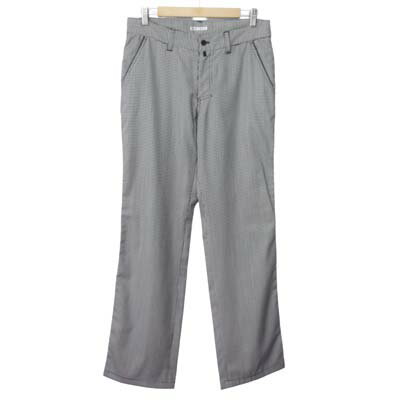 【中古】Heal Creek ヒールクリーク ゴルフ パンツ チェック 82 黒 白 メンズ 【ベクトル 古着】 260118表記サイズ82実寸サイズウエスト：80cm　もも幅：30.5cm　裾幅：22cm　股上：25cm　股下：80cm　...