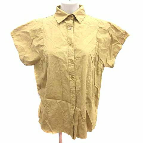 【中古】ティティベイト titivate シャツ ブラウス 半袖 S 黄色 イエロー /YK レディース 【ベクトル 古着】 250403ブランドティティベイト titivate表記サイズS実寸サイズ身幅：約55cm　着丈：約65cm　ゆき...