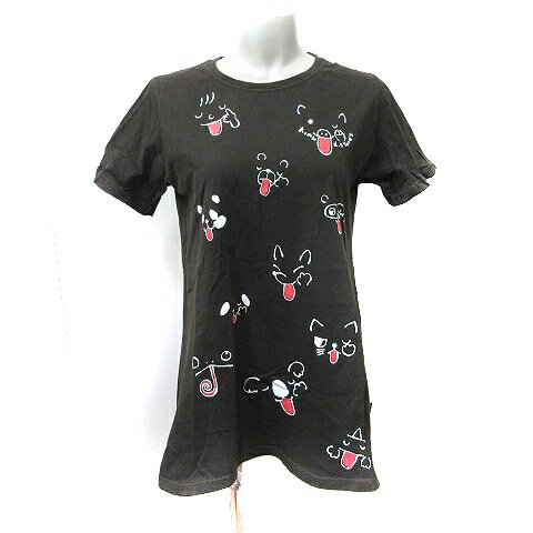 【中古】ドラッグストアーズ drug store's Tシャツ カットソー 半袖 2 M 茶 ブラウン /YI レディース 【ベクトル 古着】 260216表記サイズ2（Mサイズ）実寸サイズ肩幅：約35cm　身幅：約47cm　着丈：約65c...