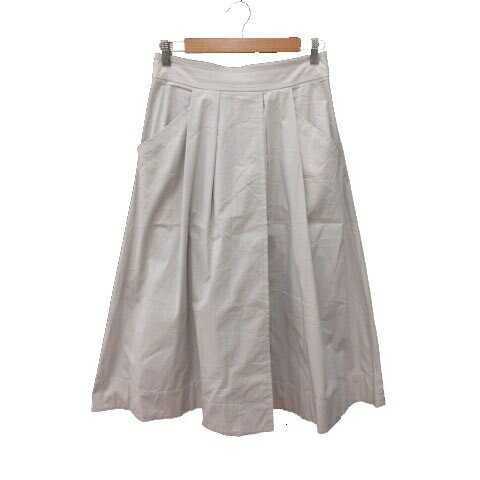 【中古】スピック＆スパン ノーブル Spick&Span Noble フレアスカート ロング 40 ライトベージュ /MS レディース 【ベクトル 古着】 250613ブランドスピック＆スパン ノーブル Spick&Span Noble表記...