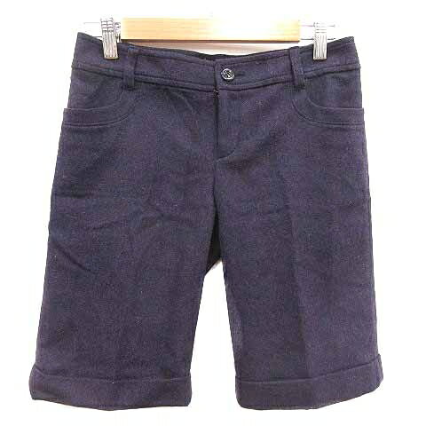 【中古】エムケー ミッシェルクラン MK MICHEL KLEIN ショートパンツ ウール 36 S 紫 パープル /YK レディース 【ベクトル 古着】 251021ブランドエムケー ミッシェルクラン MK MICHEL KLEIN表記サ...