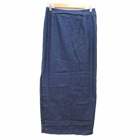 【中古】ジャーナルスタンダード レリューム JOURNAL STANDARD relume The Female タイトスカート ロング マキシ M 青 ブルー /YK レディース 【ベクトル 古着】 251215ブランドジャーナルスタンダ...