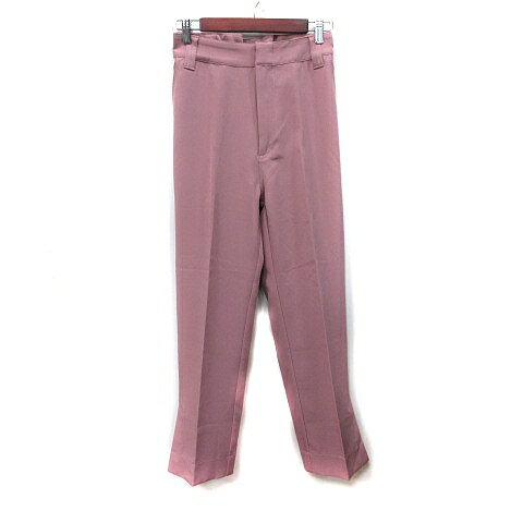 【中古】アイテムズ アーバンリサーチ ITEMS URBANRESEARCH スラックスパンツ F ピンク /YI 【ベクトル 古着】 260209ブランドアイテムズ アーバンリサーチ ITEMS URBANRESEARCH表記サイズF（フ...