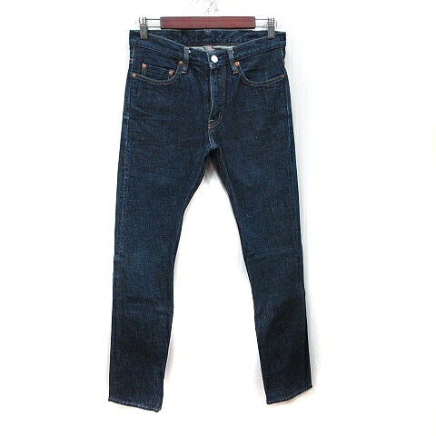 【中古】リッチフィールド RICHFIELD パンツ デニム ジーンズ 28 紺 ネイビー /YI メンズ 【ベクトル 古着】 260209表記サイズ28実寸サイズウエスト：約70cm　もも幅：約22cm　裾幅：約14cm　股上：約20cm...
