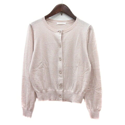 【中古】プロポーション ボディドレッシング PROPORTION BODY DRESSING カーディガン ニット S ライトベージュ /MN レディース 【ベクトル 古着】 260325ブランドプロポーション ボディドレッシング PROP...