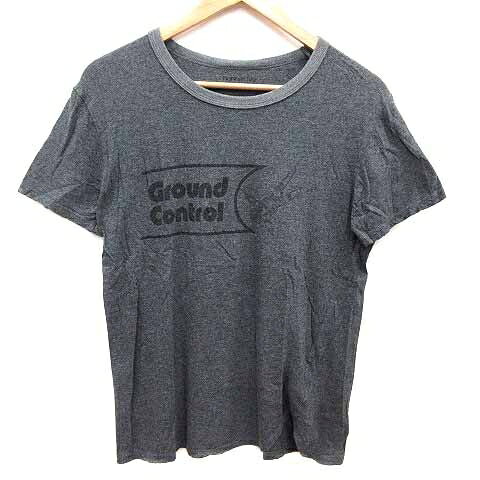 【中古】ノンネイティブ nonnative Tシャツ カットソー クルーネック ロゴプリント 半袖 0 S チャコールグレー /YK メンズ 【ベクトル 古着】 260707ブランドノンネイティブ nonnative表記サイズ0（日本サイズ...