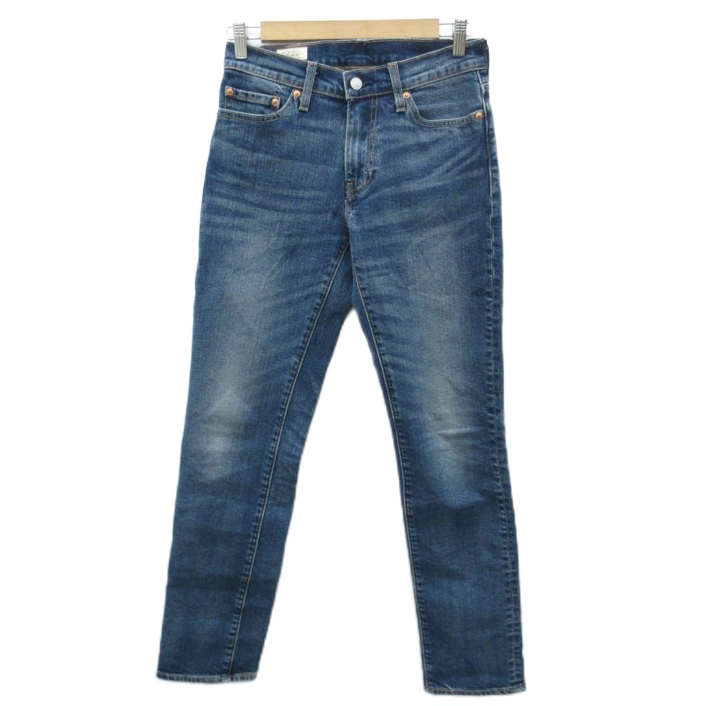 【中古】リーバイスプレミアム Levis PReMIUM 511 デニムパンツ ジーンズ W28 L32 紺 ネイビー ウォッシュ加工 ロング丈 /YS41 ■GY61 レディース 【ベクトル 古着】 260119ブランドリーバイスプレミア...