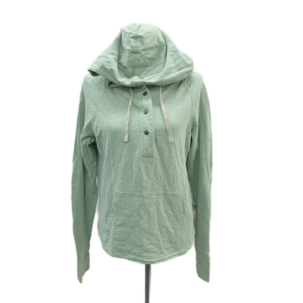 【中古】パタゴニア Patagonia ネセシティデーフーデットプルオーバー M ライトグリーン ミドル丈 /YS37 ■GY58 レディース 【ベクトル 古着】 260130ブランドパタゴニア Patagonia表記サイズM実寸サイズ身幅...