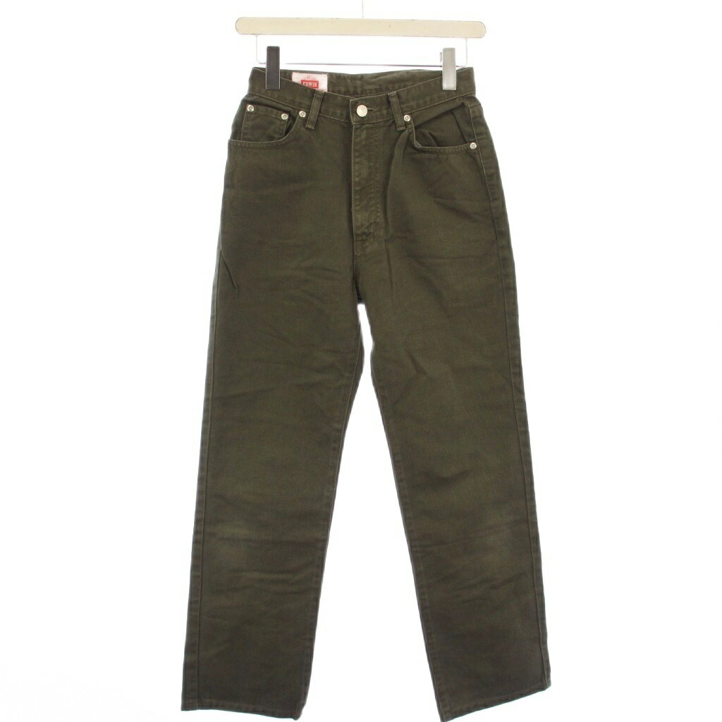 【中古】エドウィン EDWIN Miss EDWIN INTERNATIONAL BASIC デニム パンツ ジーンズ ジップフライ 29×32 カーキ 4030 /TK ■GY60 レディース 【ベクトル 古着】 260205ブランドエド...