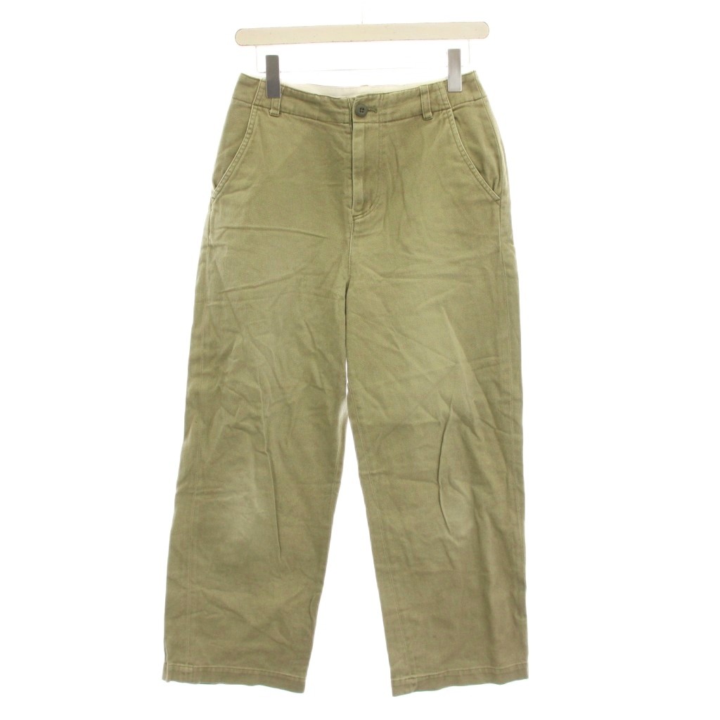 【中古】アーバンリサーチ ドアーズ URBAN RESEARCH DOORS クリアツイルストレート パンツ 36 カーキ DR96-24M607 /YM ■GY60 レディース 【ベクトル 古着】 260206ブランドアーバンリサーチ ド...
