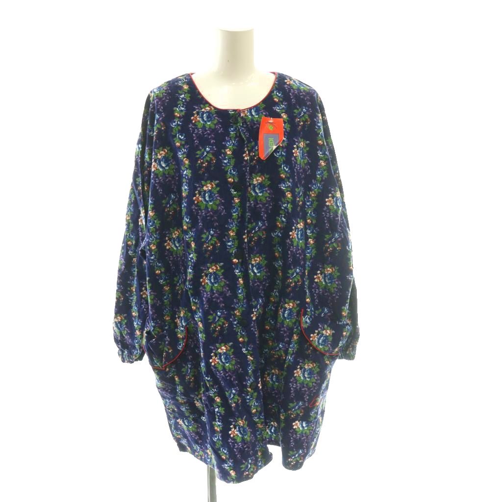 【中古】ケンゾー KENZO 花柄チュニック 紺 ネイビー /SS ■OS ■ECD002 レディース 【ベクトル 古着】 260309ブランドケンゾー KENZO表記サイズサイズ表記なし(実寸サイズをご参考ください。)実寸サイズ肩幅：約5...