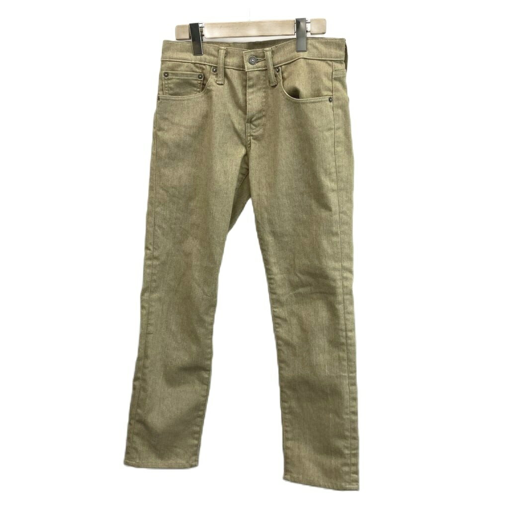 【中古】リーバイス Levi's パンツ W28L32 ベージュ 長ズボン 5ポケット /RN ■ECB002 メンズ 【ベクトル 古着】 260331ブランドリーバイス Levi's表記サイズW28L32実寸サイズウエスト：72cm　もも...