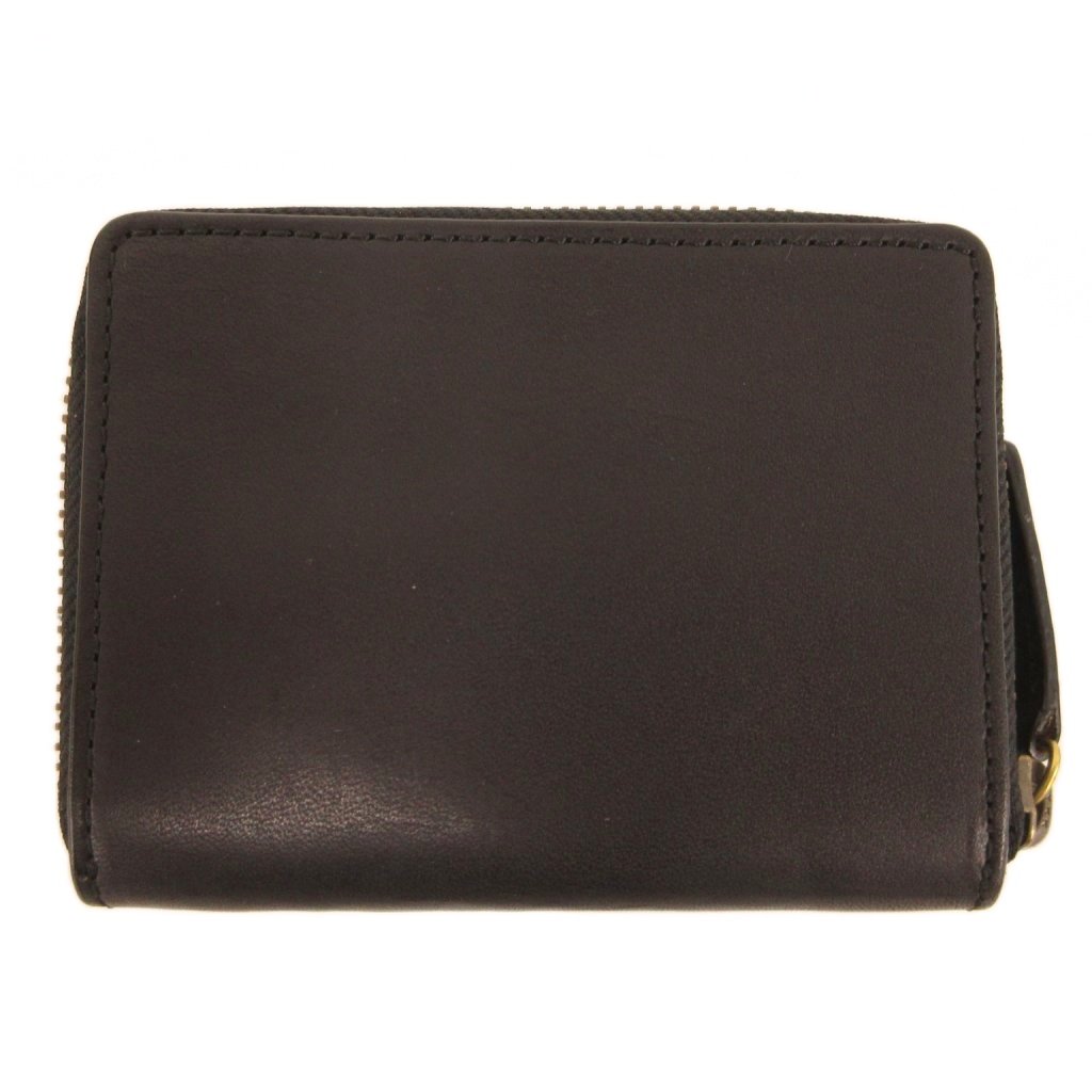【中古】シーカンパニーリミテッド C COMPANY LIMITED 名刺入れ カードケース レザー 本革 黒 ブラック ラウンドファスナー /NU ■GY99 メンズ 【ベクトル 古着】 260425実寸サイズヨコ：11cm　タテ：8cm...