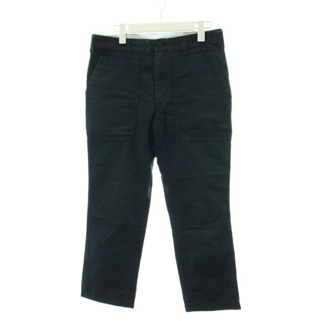 【中古】コムデギャルソンオム COMME des GARCONS HOMME AD2012 パンツ ジッパーフライ コットン XS 紺 ネイビー HK-P028 /AN59 ■ECE004 メンズ 【ベクトル 古着】 260413ブランドコ...