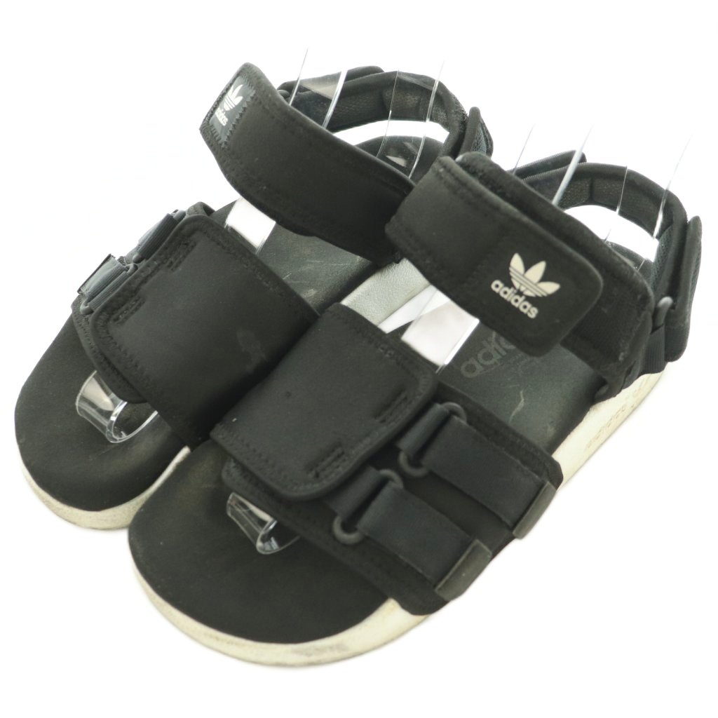 【中古】アディダスオリジナルス adidas originals スポーツサンダル ストラップ 厚底 ロゴ 5 黒 ブラック /BB ■ECC004 レディース 【ベクトル 古着】 260606ブランドアディダスオリジナルス adidas ...