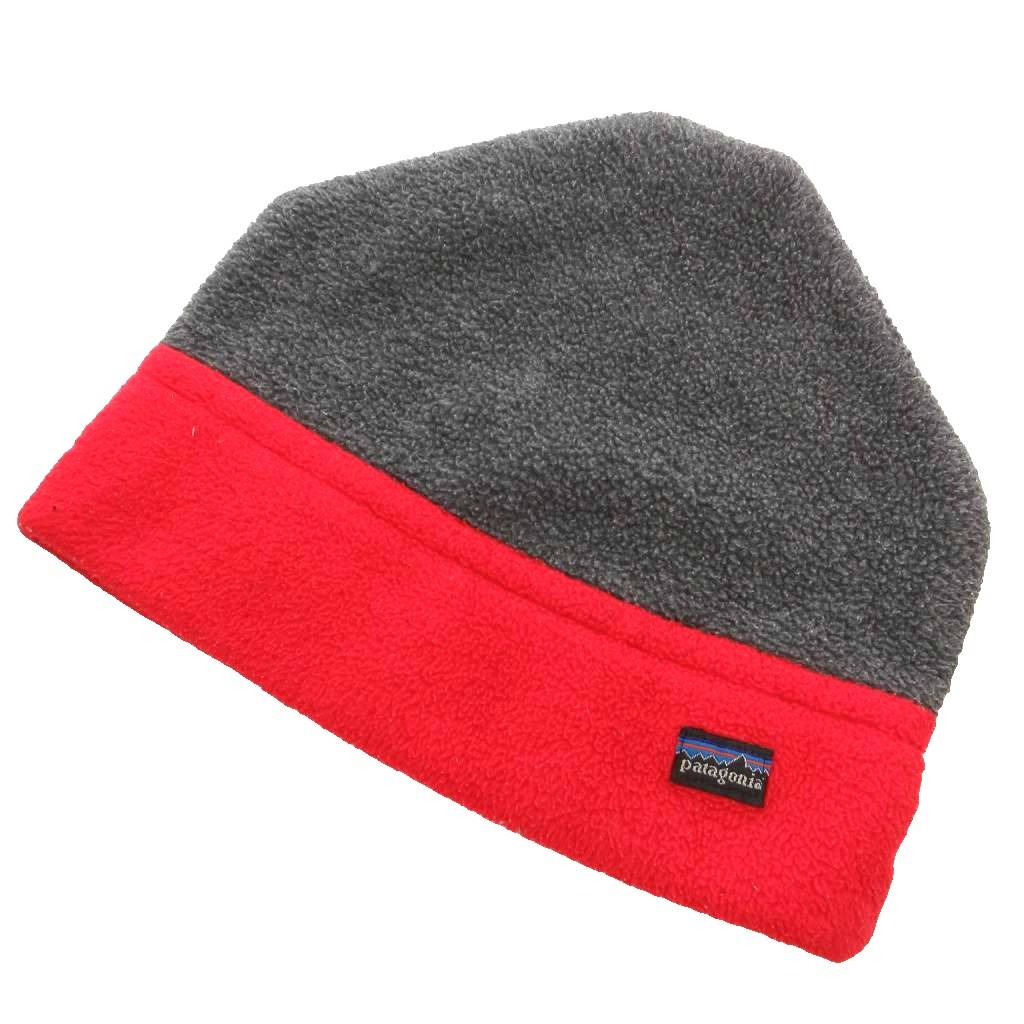 【中古】パタゴニア Patagonia シンチラ アルパインハット キャップ ニット帽 帽子 ビーニー L 赤 レッド グレー ツートンカラー ロゴ /SD ■GY62 メンズ 【ベクトル 古着】 260618ブランドパタゴニア Patag...