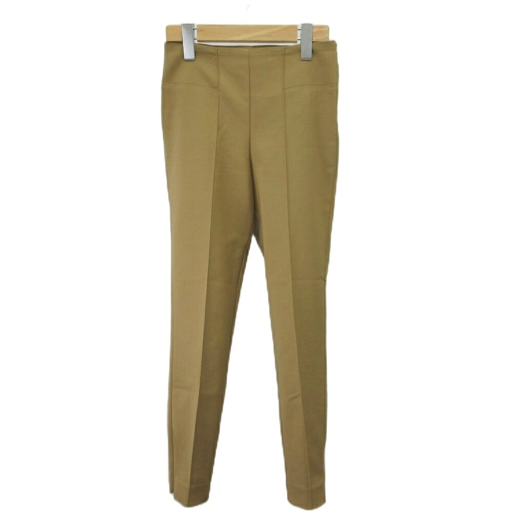【中古】バイ マレーネ ビルガー BY MALENE BIRGER テーパードパンツ 32 ベージュ 無地 スキニーシルエット 長ズボン 裾ジップアップ /NP ■GY62 レディース 【ベクトル 古着】 260702ブランドバイ マレーネ...
