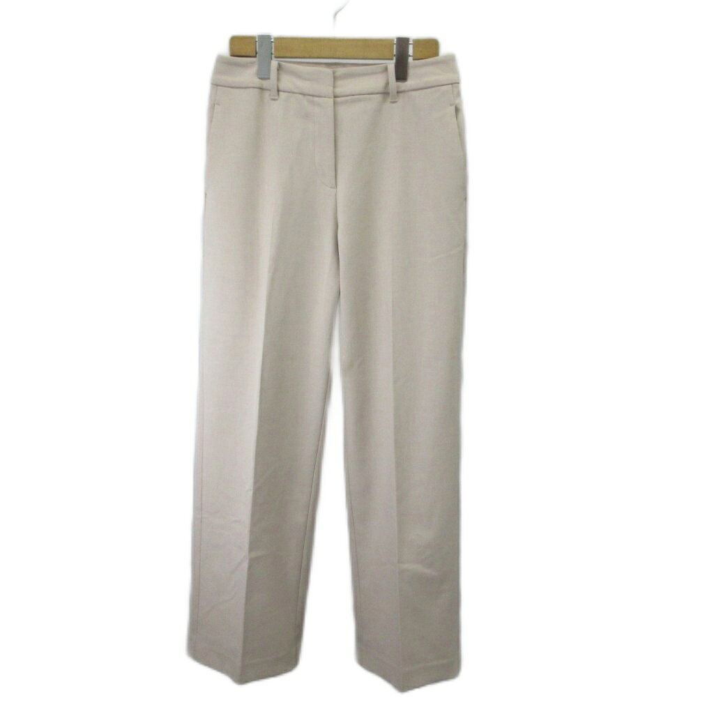 【中古】プラステ PLST パンツ スラックス L ピンク無地 ストレートシルエット 長ズボン /NP ■ECC007 レディース 【ベクトル 古着】 260727ブランドプラステ PLST表記サイズL実寸サイズウエスト：69cm　もも幅：...