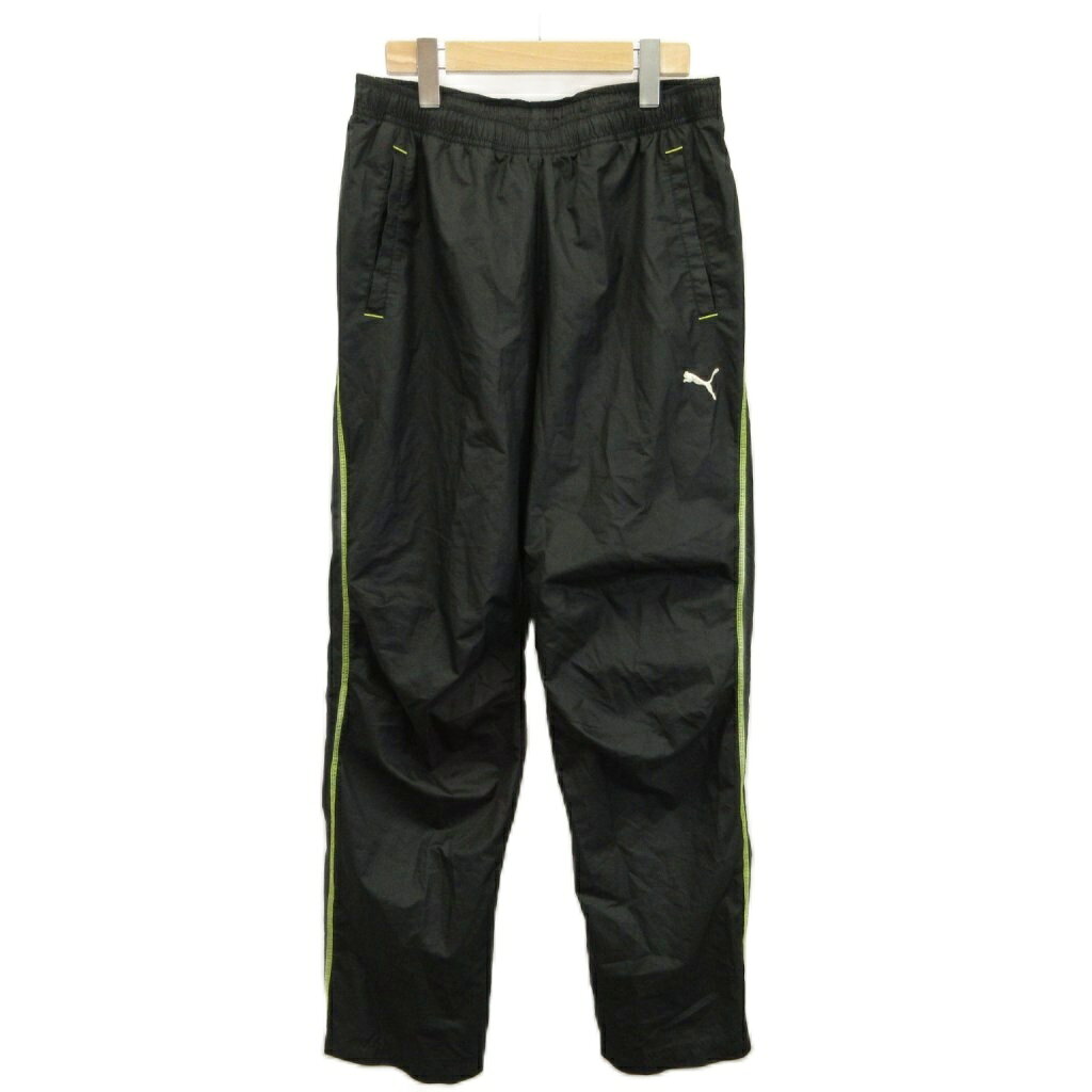 【中古】プーマ PUMA パンツ ジャージ 3 黒 ブラック サイドライン 無地 /RN ■ECB007 メンズ 【ベクトル 古着】 260730ブランドプーマ PUMA表記サイズ3実寸サイズウエスト：74cm　もも幅：24cm　裾幅：18...