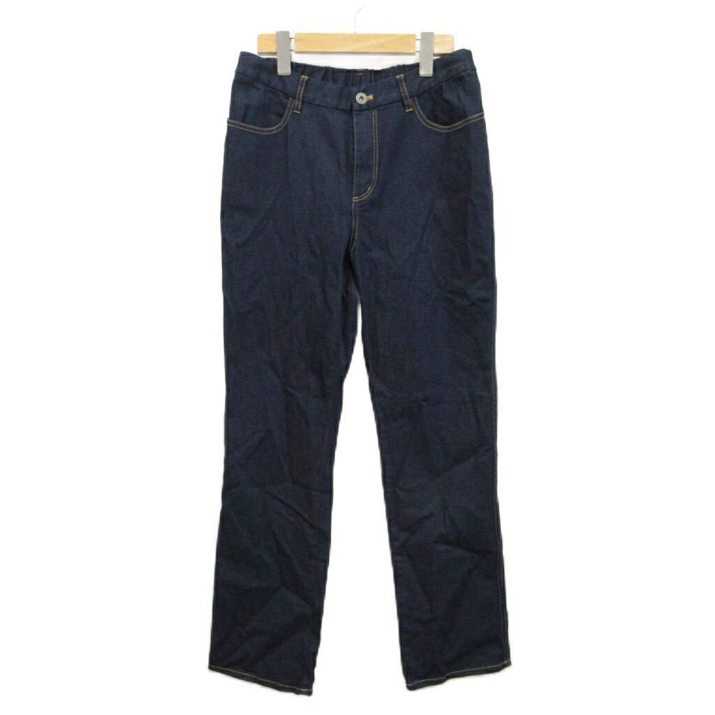 【中古】クロコダイル CROCODILE デニムパンツ ジーンズ LL 紺 ネイビー 無地 ストレート /RN ■ECB007 レディース 【ベクトル 古着】 260730ブランドクロコダイル CROCODILE表記サイズLL実寸サイズウエ...