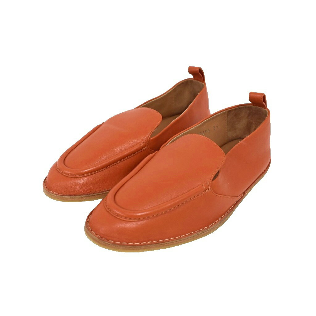 【中古】ドリスヴァンノッテン DRIES VAN NOTEN スリッポン 靴 シューズ 無地 35 オレンジ 20296 35 レディース 【ベクトル 古着】 260514ブランドドリスヴァンノッテン DRIES VAN NOTEN表記サイ...