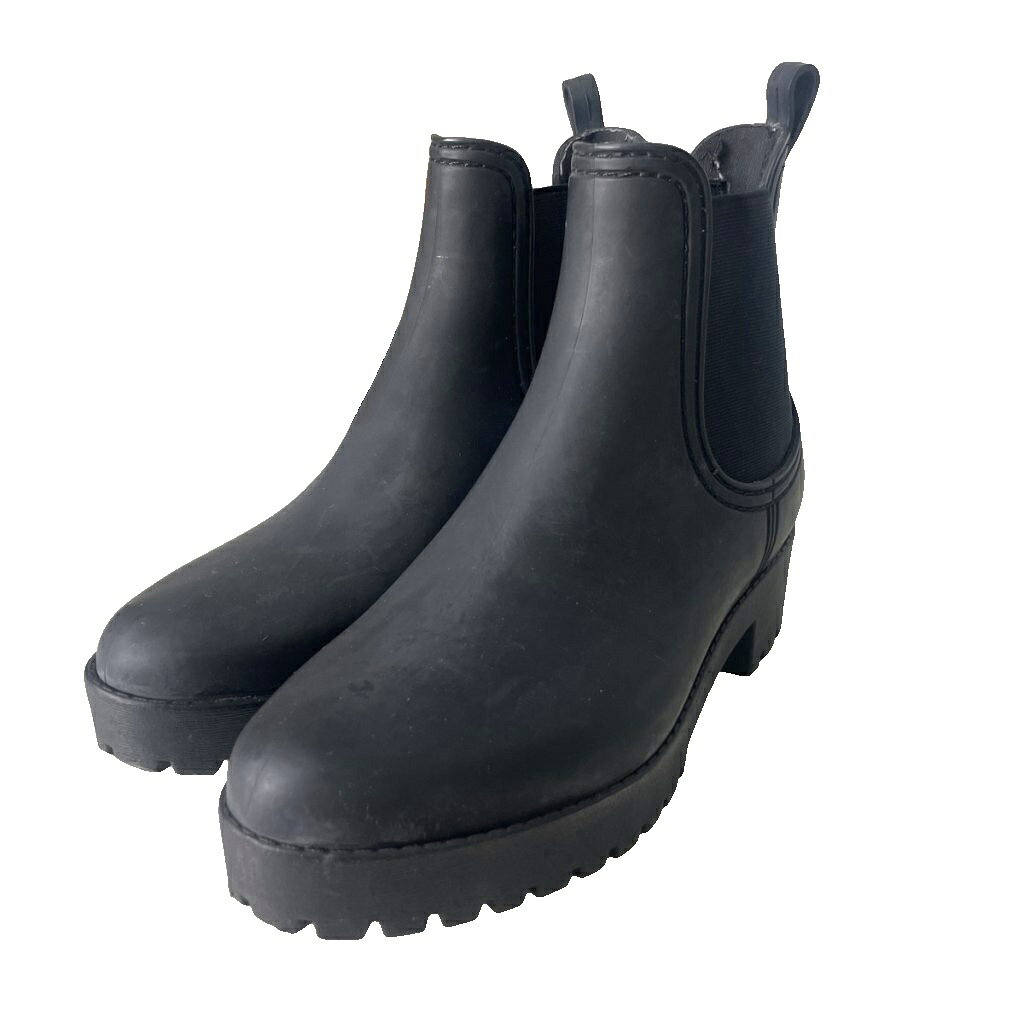 【中古】ジェフリーキャンベル Jeffrey Campbell サイドゴアブーツ ショートブーツ レザー 9 ブラック レディース 【ベクトル 古着】 260308ブランドジェフリーキャンベル Jeffrey Campbell表記サイズ9実...
